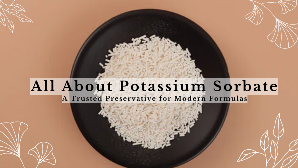 All About Potassium Sorbate: A Trusted Preservative for Modern Formulas